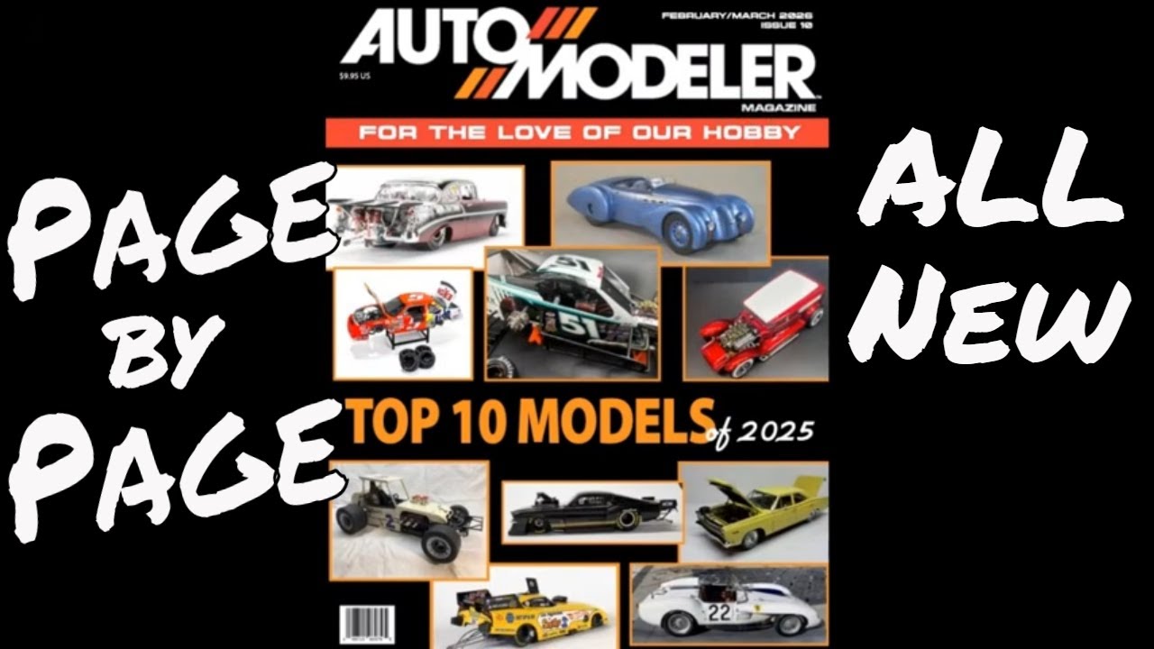 Auto Modeler Magazine Issue #10 (Feb/March 2026) - YouTube