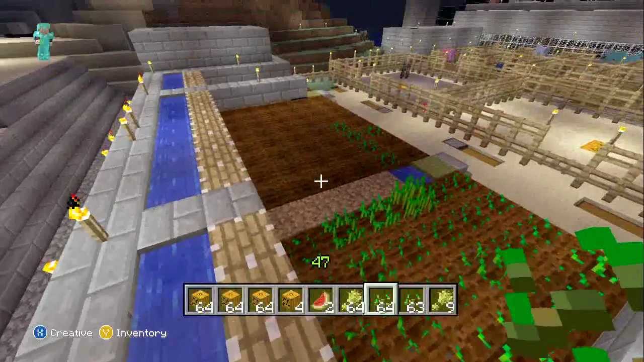 Minecraft 360 | Ep.2 Super Farm Pt.2 - YouTube