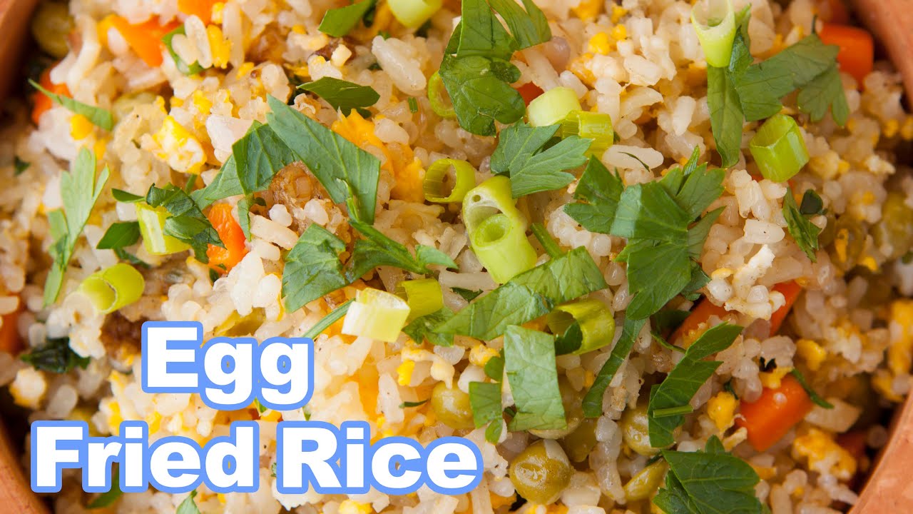 Mouth-watering Egg Fried Rice | मुँह-पानी अंडा फ्राइड राइस - YouTube