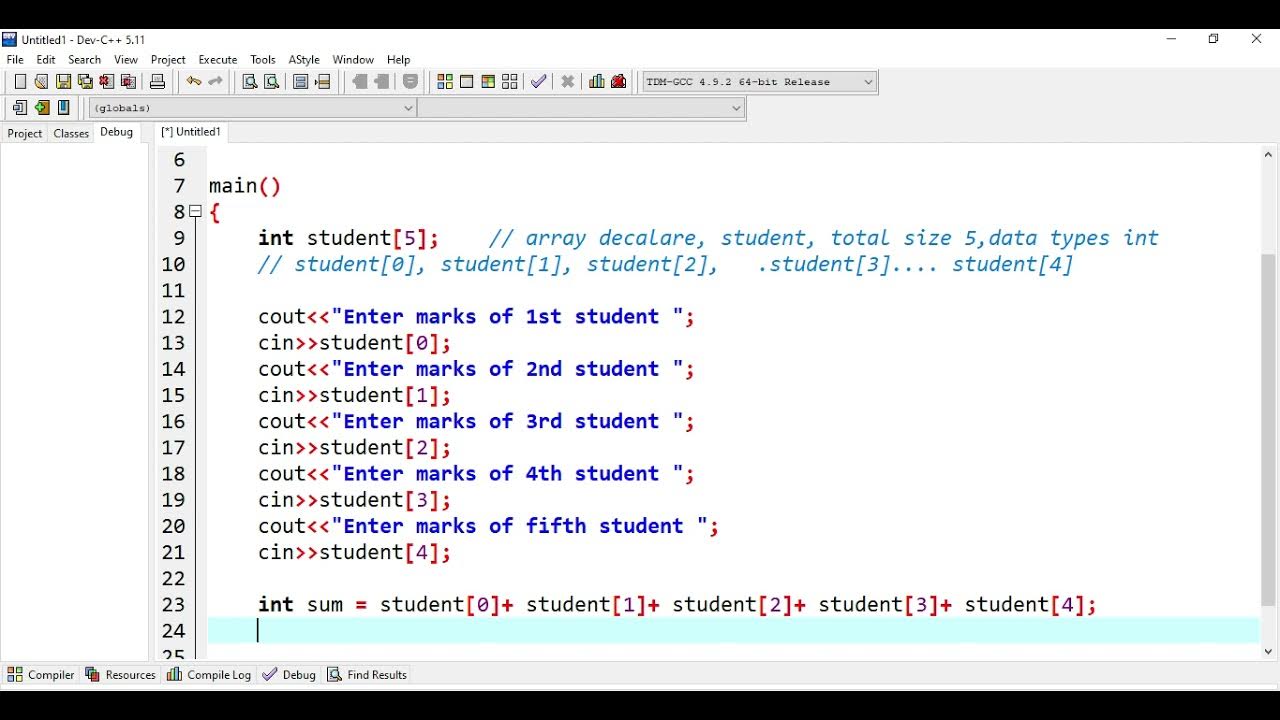 Arrays In C Array Declaration Array Initialization Arrays