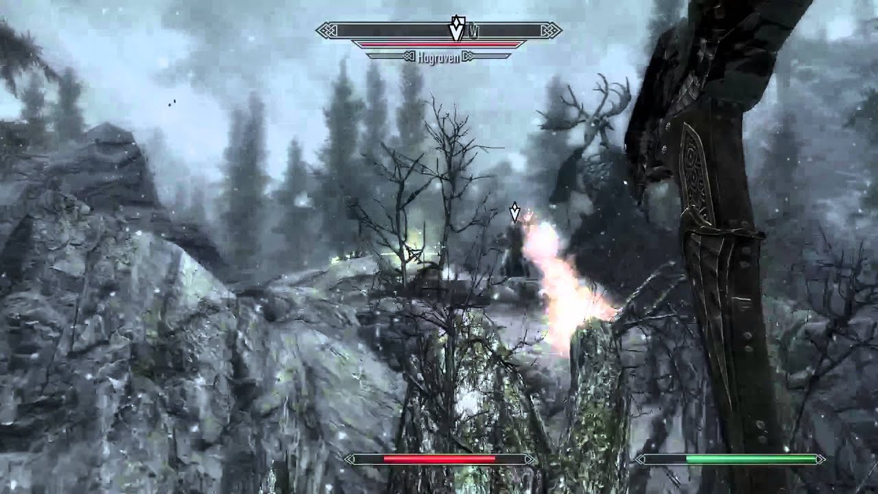 Where to find Nettlebane - Skyrim - YouTube