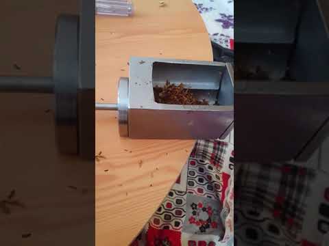El yapımı otomatik tütün makinası