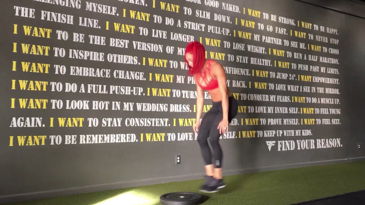 Burpee Plate Hops - YouTube
