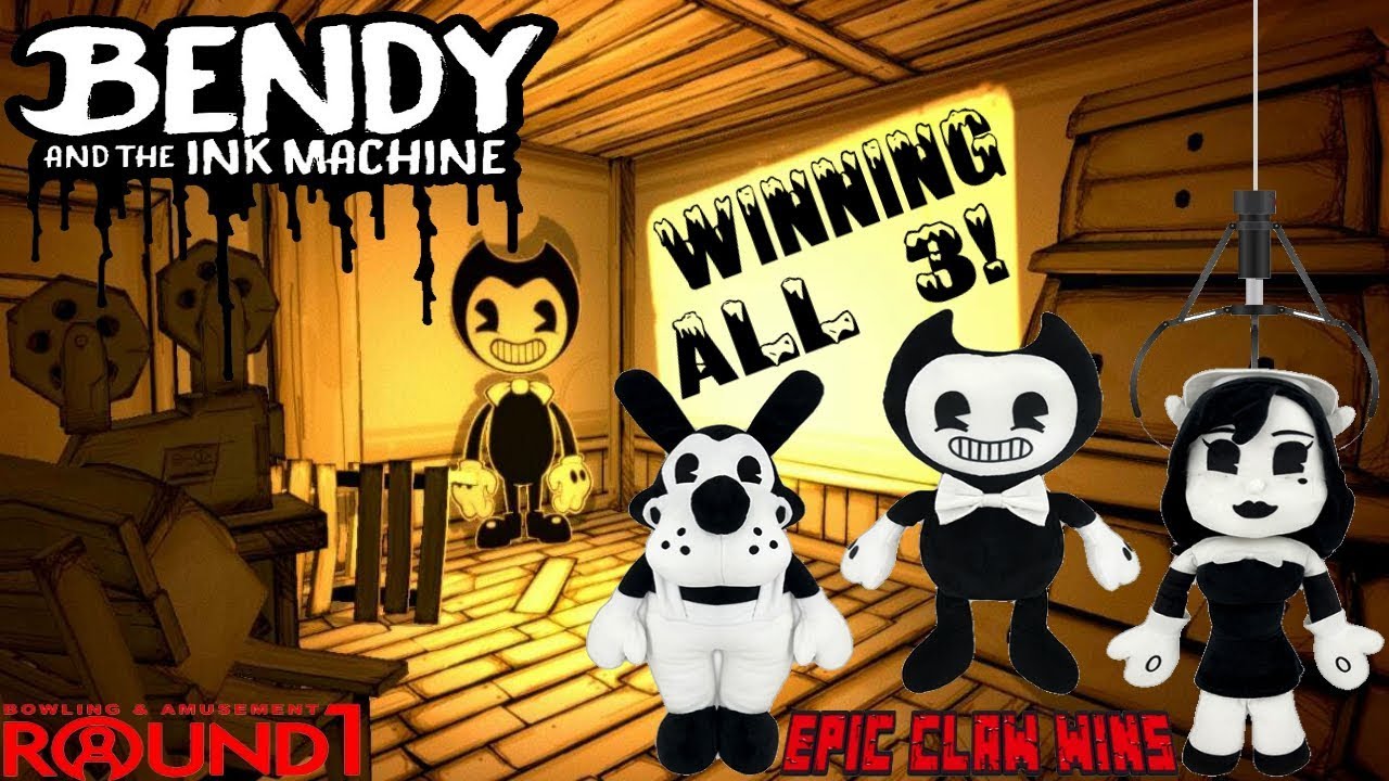 Bendy & The Ink Machine Claw Wins!! - YouTube