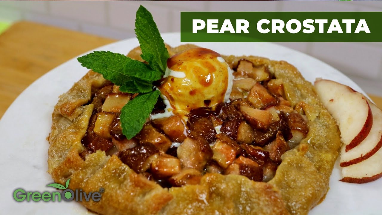 Pear Crostata Simple Easy Delicious - YouTube