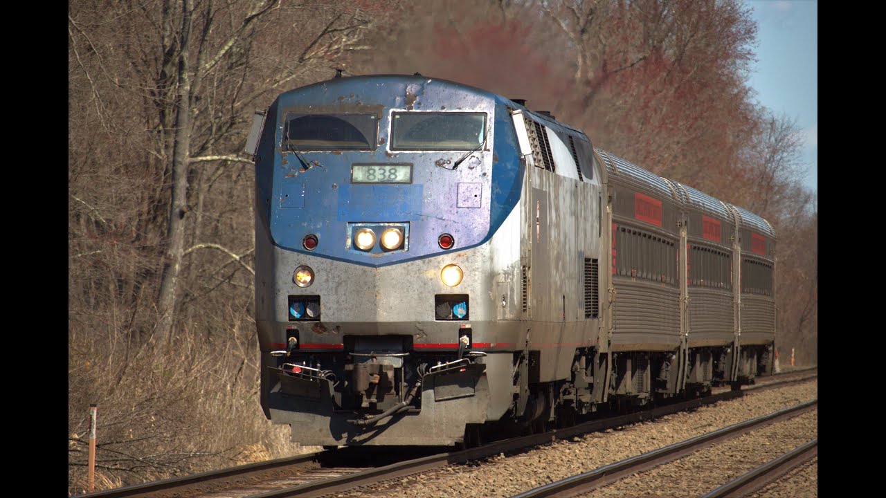 Trains On The Springfield Line's Northern End On A Nice Spring Day 4-15 ...