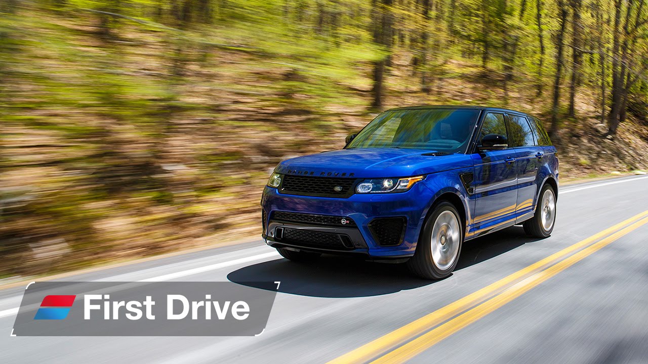 Range Rover Sport SVR first drive review - YouTube