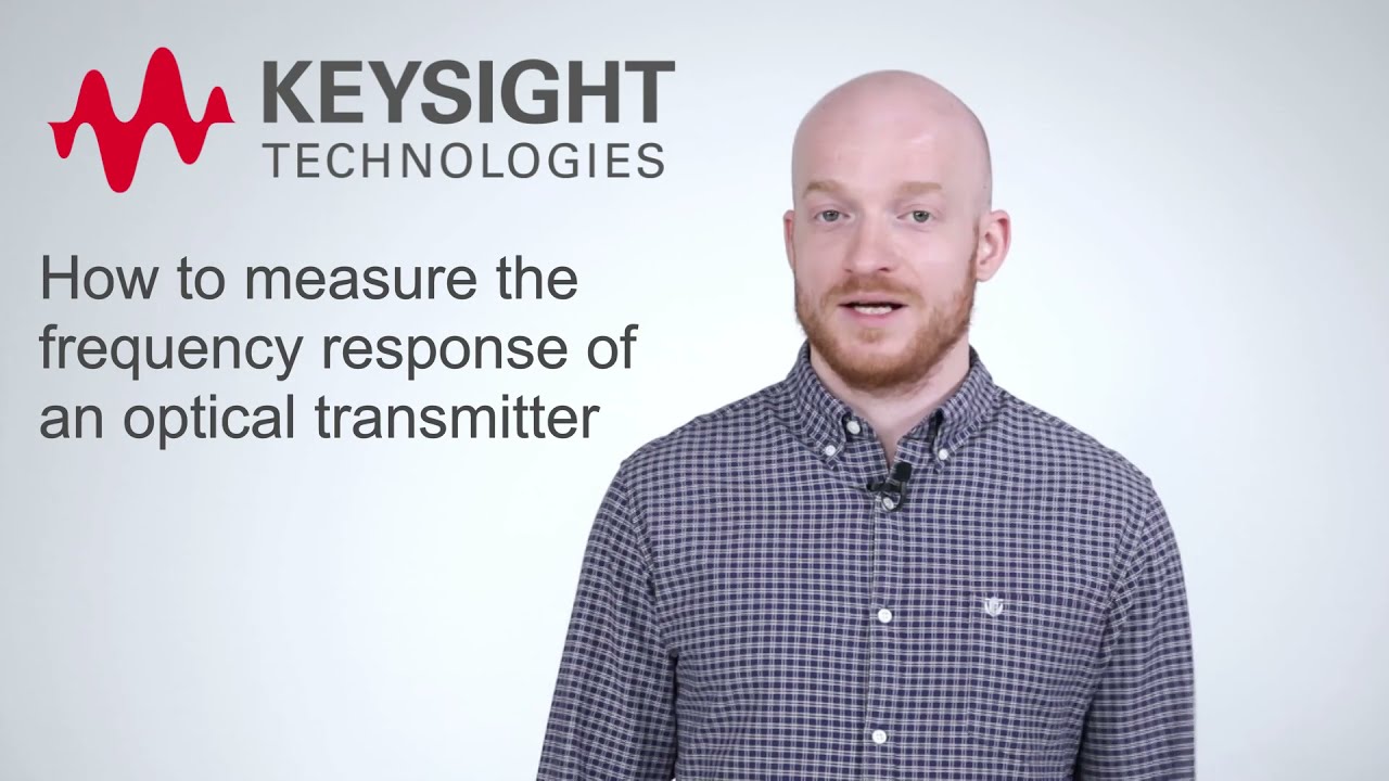 How to Measure the Frequency Response of an Optical Transmitter - YouTube
