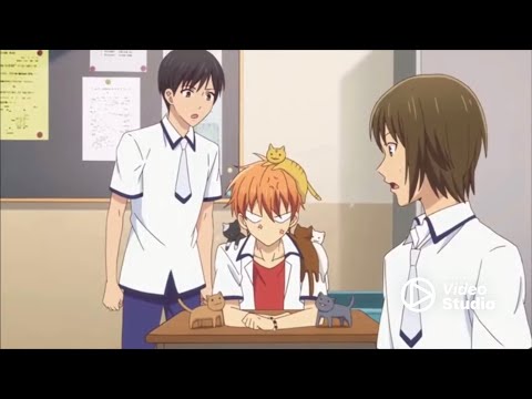 Fruits Basket: Kyo Having Trouble Hiding His Cat Side! 🤣