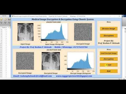 Medical Image Encryption Using Chaotic System | Matlab Project With Source Code - YouTube