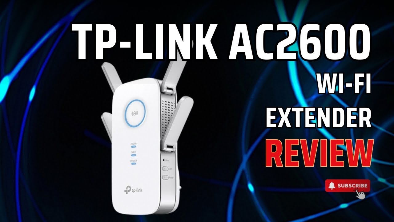 TP-Link AC2600 Wi-Fi Extender Review 2024 - YouTube