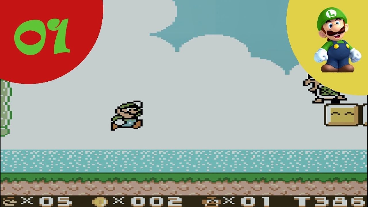 Super Mario Land 2 DX (Fan-Mod / Luigi) ★ Das erste Level ★ Part 01 ...