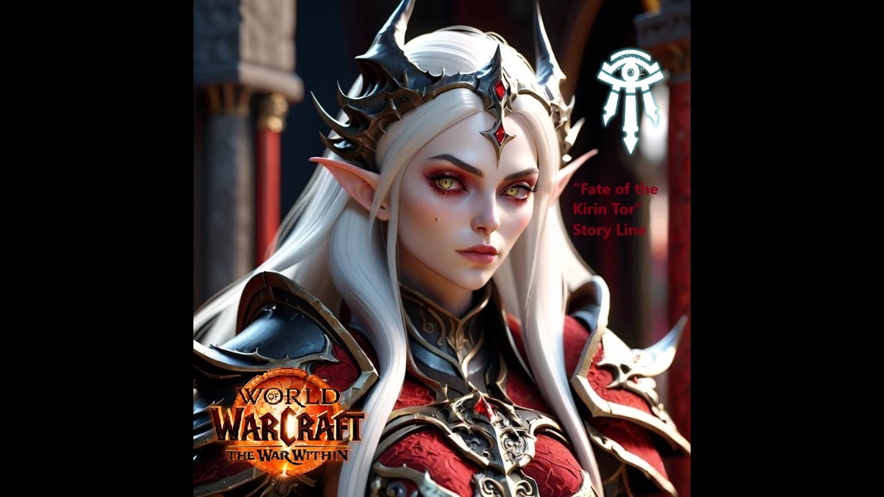 "The Fate of Kirin Tor Questline" - Blood Elf Death Knight "Videllia ...