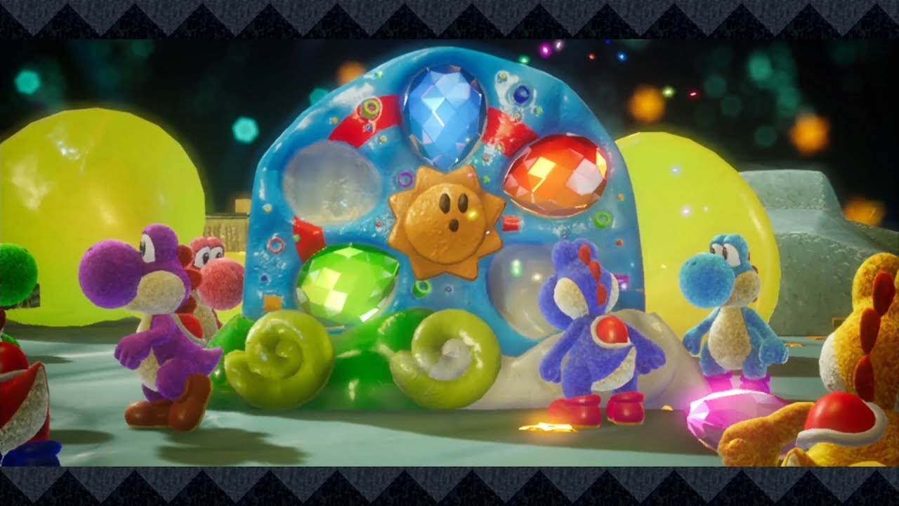 Yoshi's Crafted World - All Cutscenes with all options (see description ...