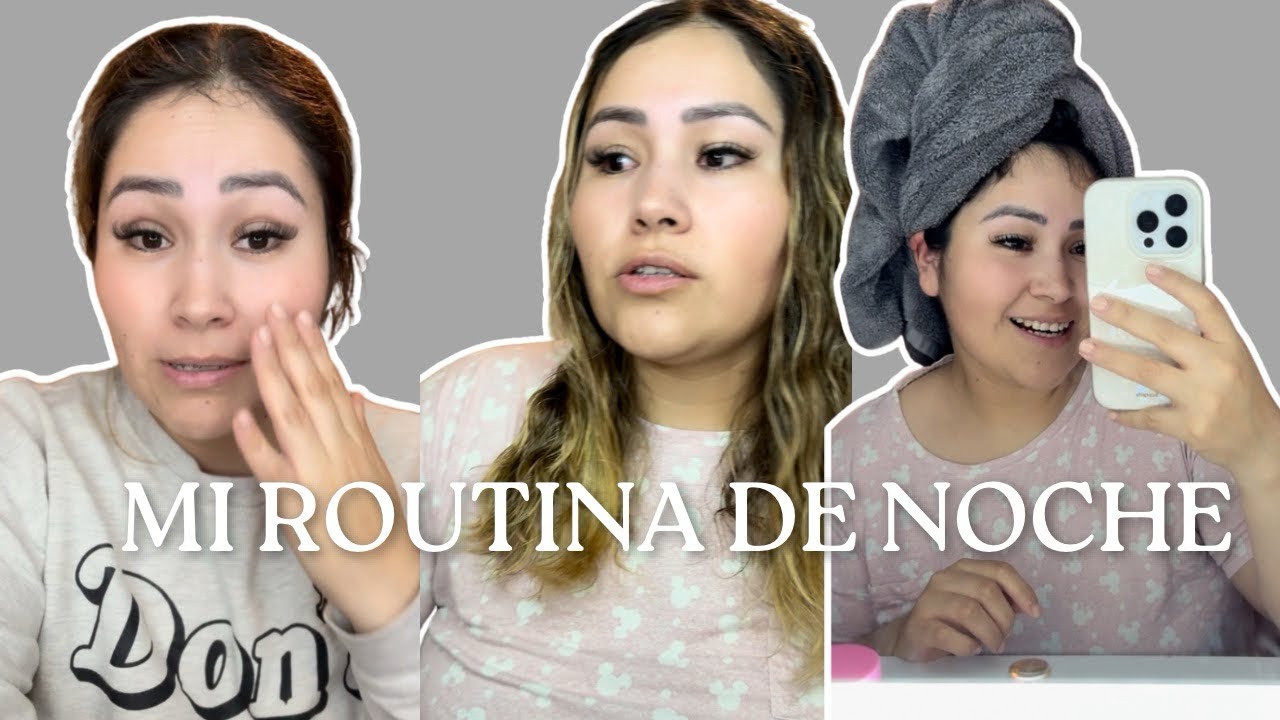 Vlog: mi rutina por la noche! Skin care routine! Que mas necesitaré ? # ...