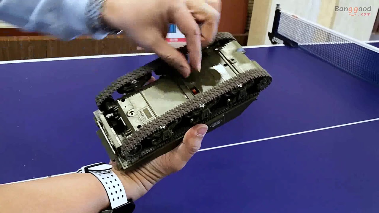 RC Tank with gesture control - YouTube