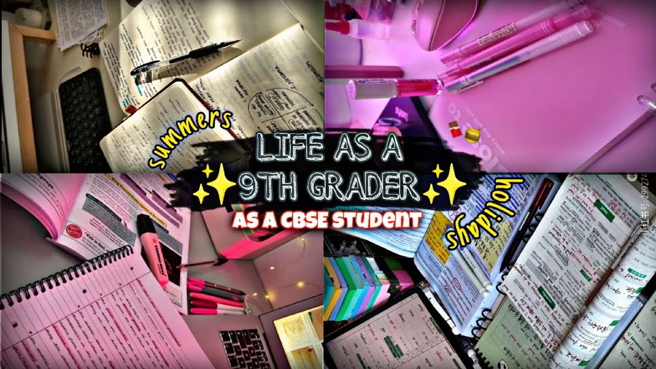DAY IN A LIFE OF A STUDENT🌻🧿💓 [9TH GRADER EDITION] study tips , hectic ...