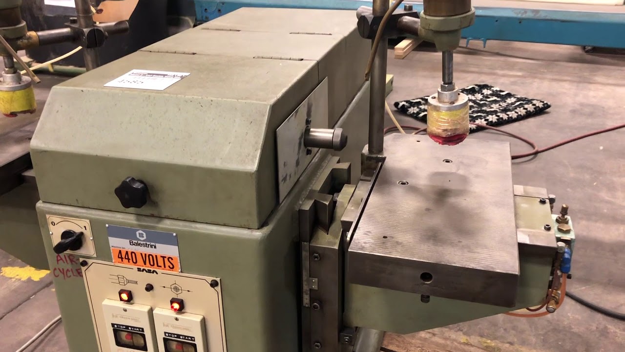 Used Balestrini 2-CAP Double Sided Slot Mortiser - RT Machine Company ...