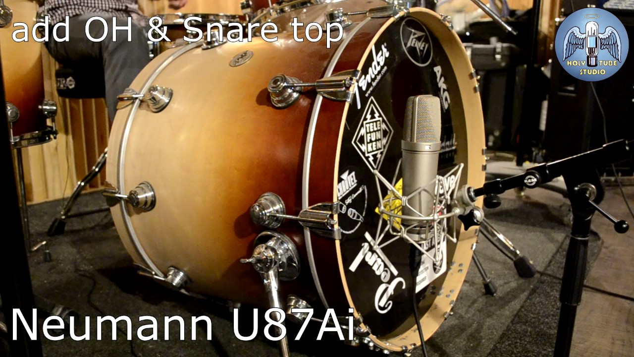 9 Kick Mic Shootout - Telefunken U47, C12; Neumann U87; Audio-Technica ...