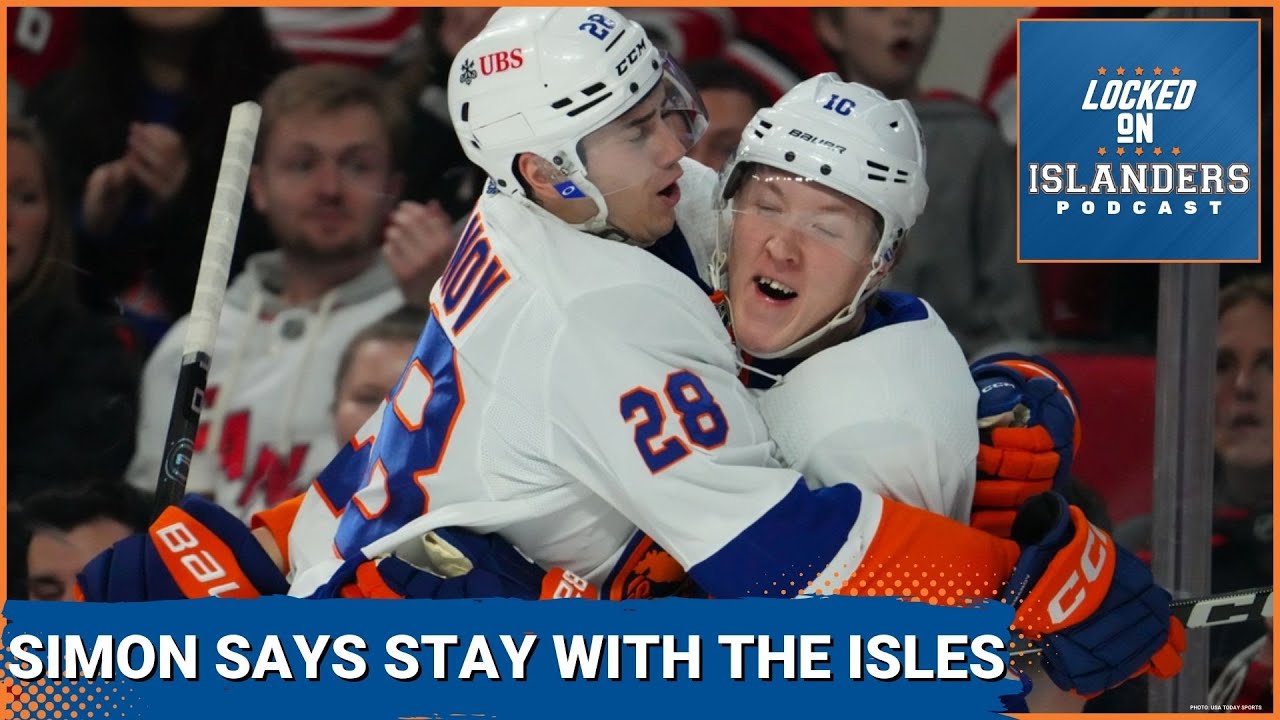 Simon Holmstrom Signs On the Dotted Line with the New York Islanders ...