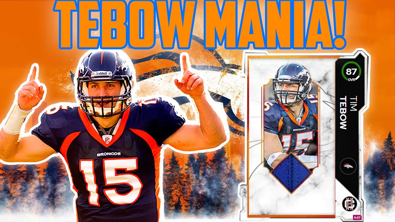 IS TIM TEBOW WORTH THE GRIND? MADDEN 23 ULTIMATE TEAM GAMEPLAY! - YouTube