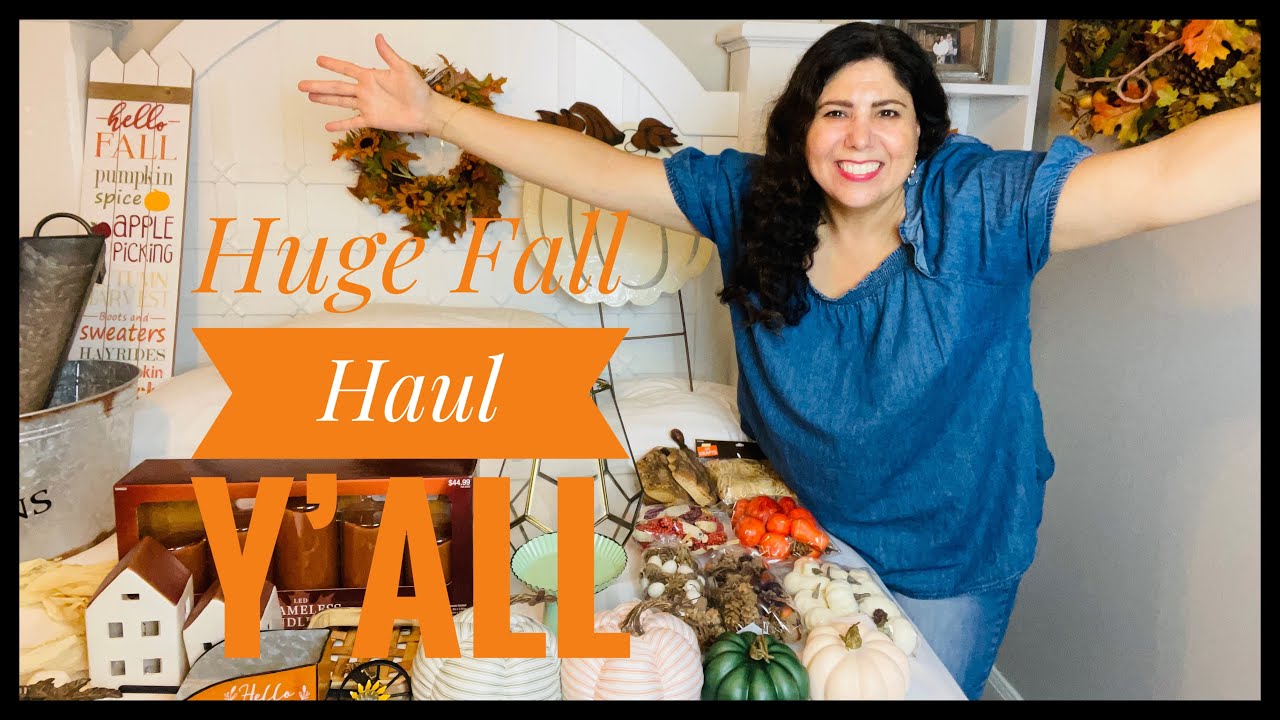 🍁New🍁 2023 Huge Fall Haul Y’all 🍁 Fall Home Decor 🍂 Fall Decor 🍁 Fall ...