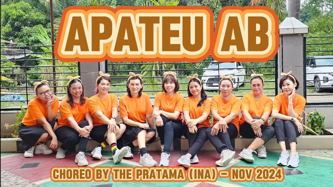 Apateu AB Line Dance // Choreo by The Pratama (INA) - Nov 2024 - YouTube