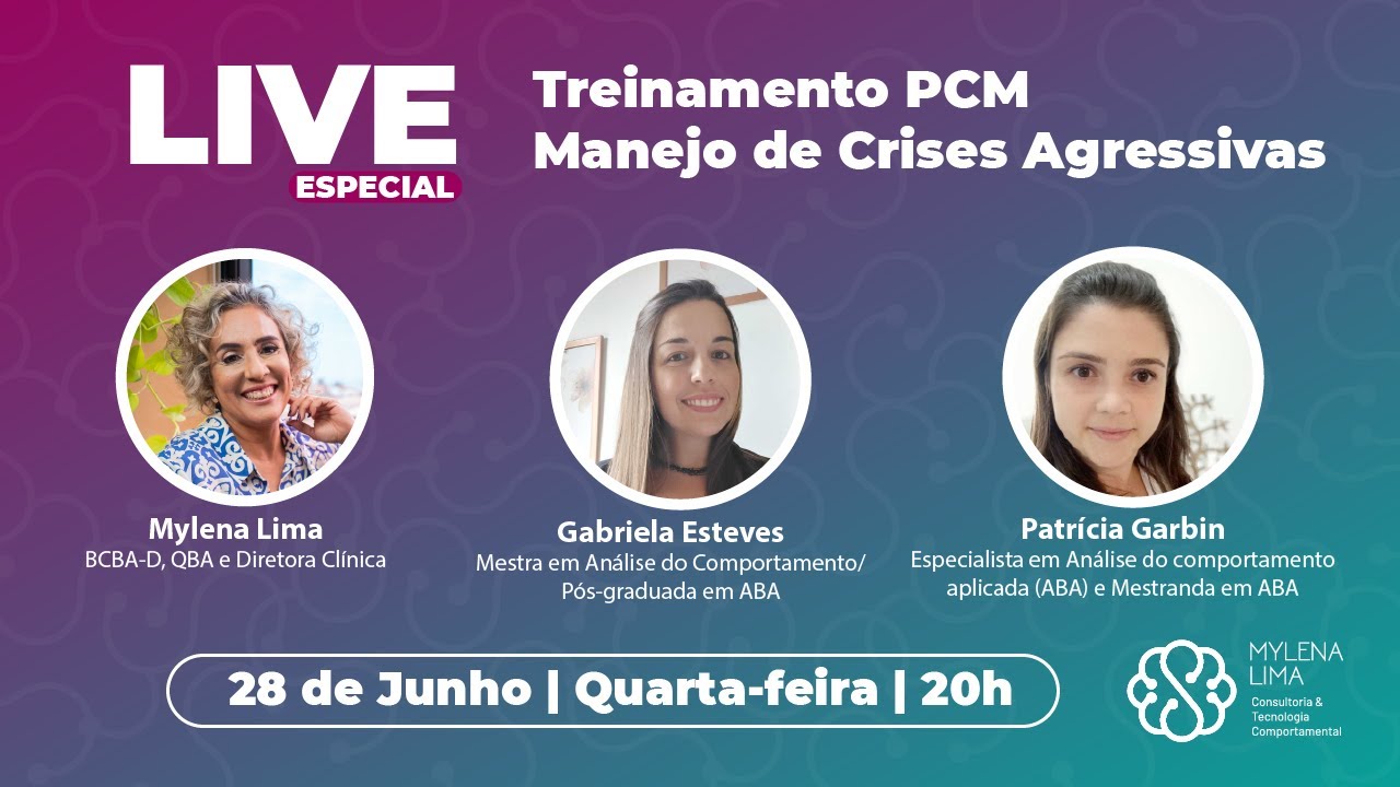Live Especial: Treinamento PCM - Manejo de Crises Agressivas - YouTube