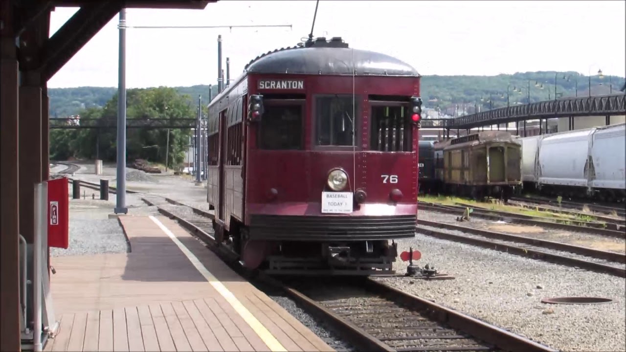 Trolley No. 76 At Steamtown - YouTube