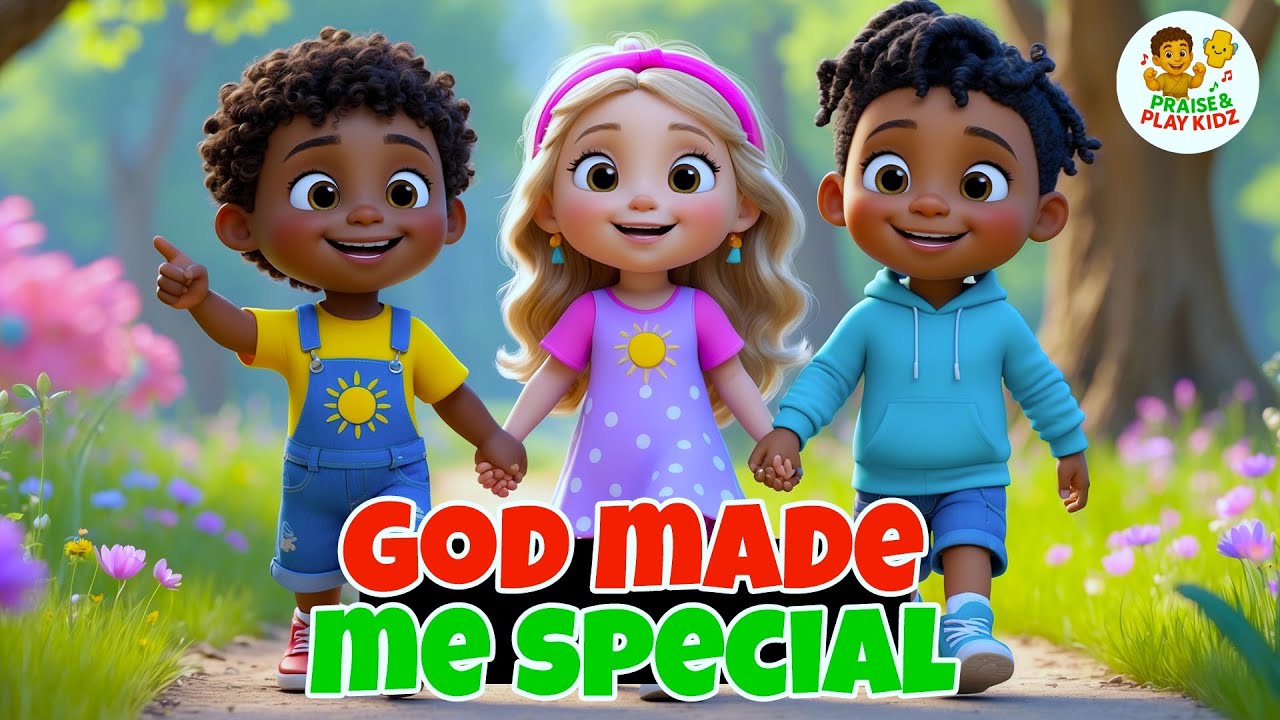 God Made Me Special | Christian Kids Song About Being Wonderfully Made ...