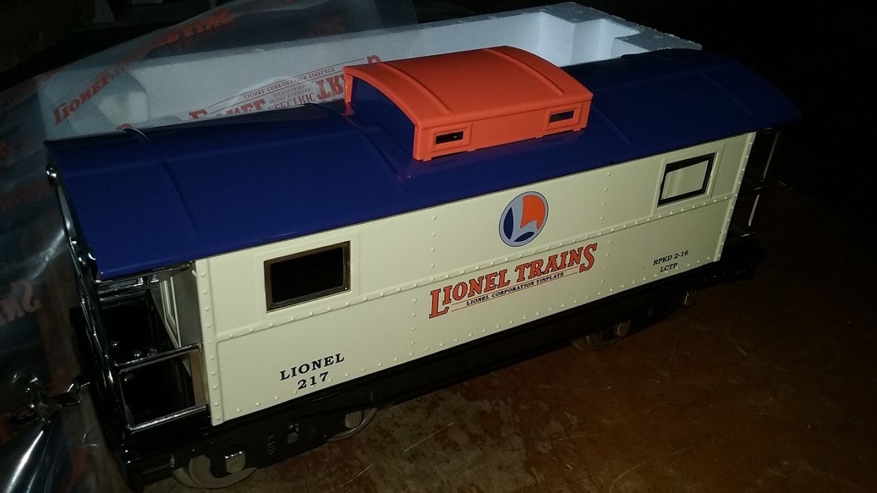MTH Lionel Corporate Tin Plate Standard Gauge 217 Caboose (MTHRRC 2016 ...