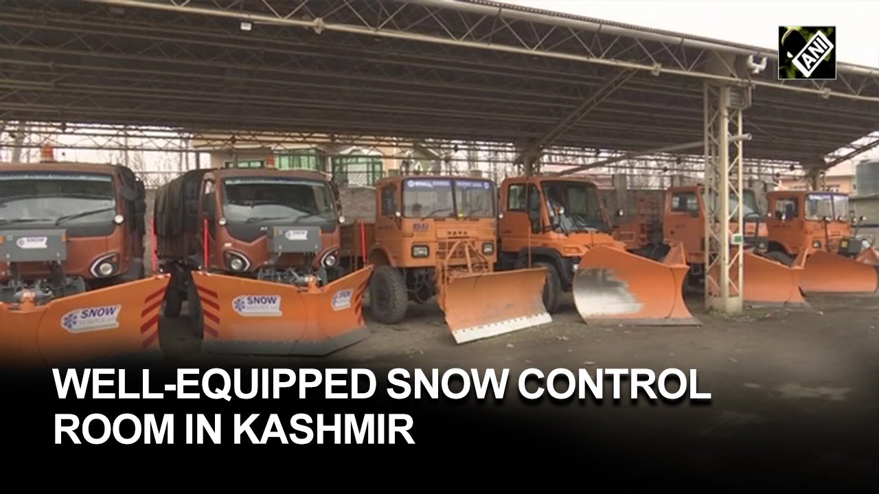 Well-equipped snow control room for effective clearance in Kashmir ...