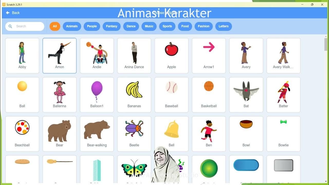 #6 | Animasi Karakter | Character Animation | Scratch | Coding | TIK ...