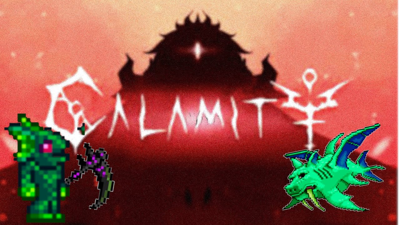 Terraria Calamity Mod : Aquatic Annihilation! Death Sickle CONQUERS ...