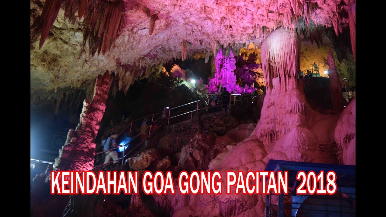 KEINDAHAN GOA GONG PACITAN 2018 Full Explore - YouTube