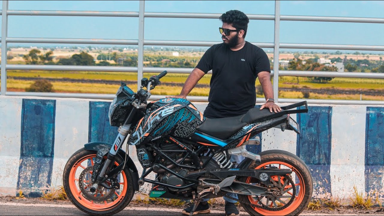 DUKE 200 STUNT BIKE BUILD @PADMAPRASANTH #ktm #ktmduke200 #ktmstunts # ...
