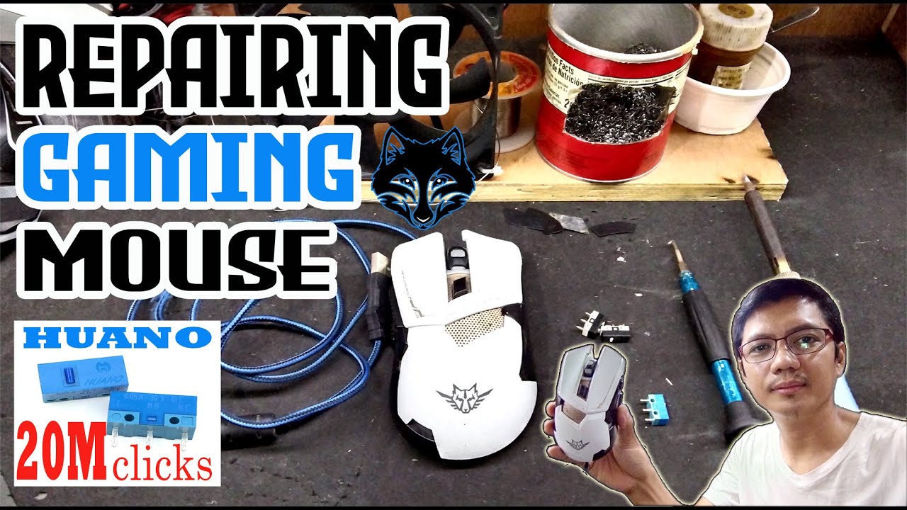 How to repair mouse click | learn how to repair mouse easly | Huano ...
