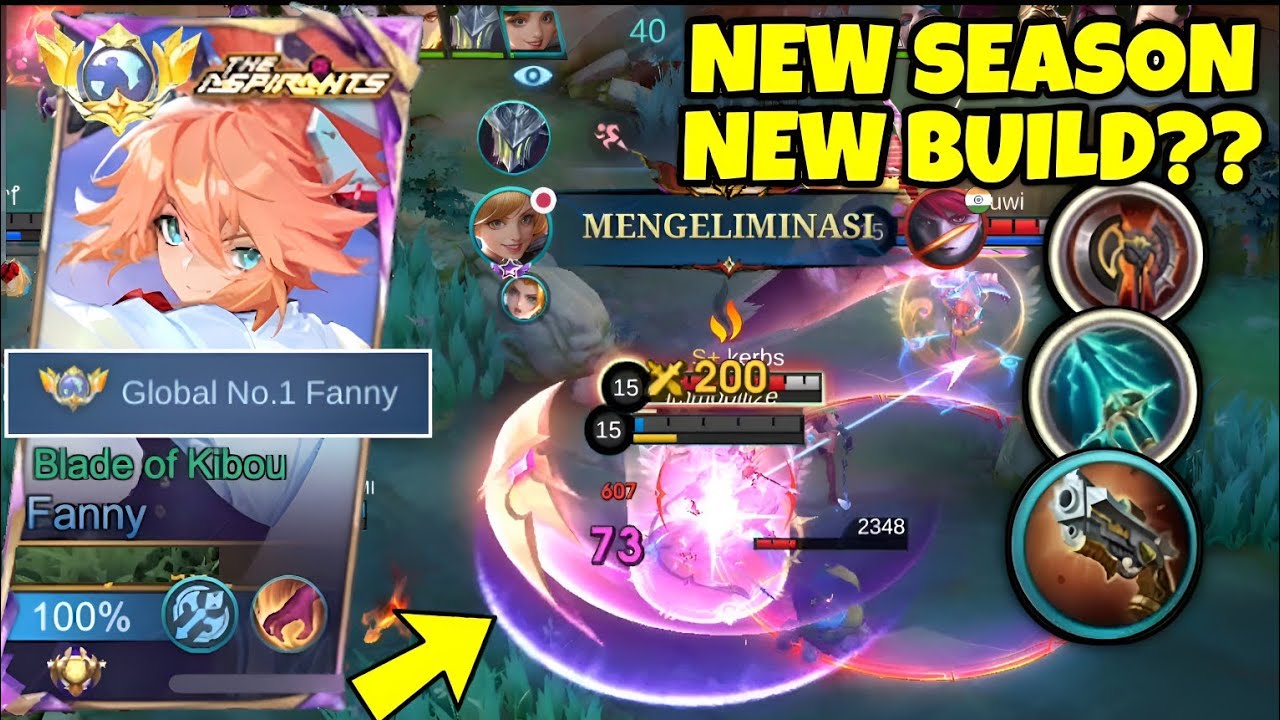 FANNY GAMEPLAY TUTORIAL BUILD FANNY NEW UPDATE MLBB - YouTube