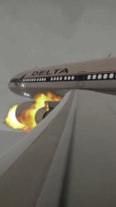 Delta Airlines AIRBUS A310-300 Crashes Cam 3 - YouTube
