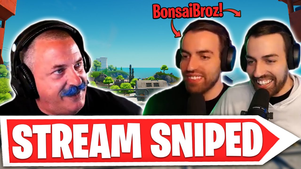 BonsaiBroz STREAM SNIPED me in Fortnite and this happened... - YouTube
