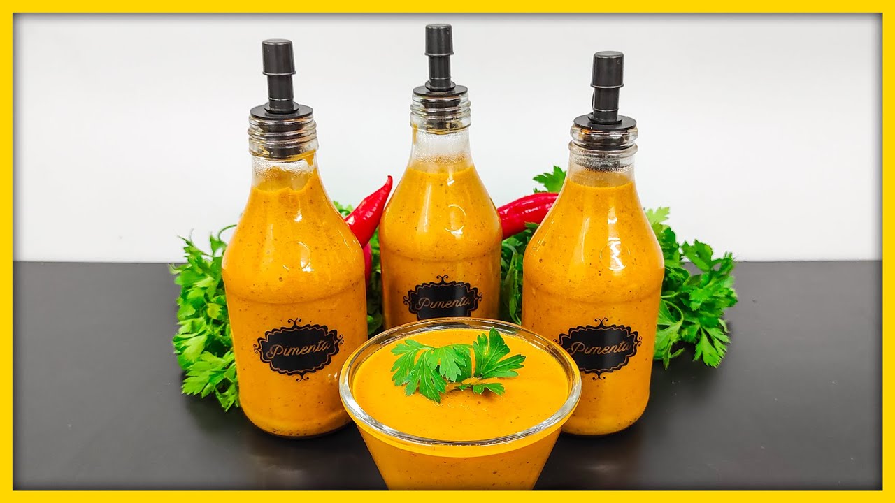 MOLHO de Pimenta Caseiro: A Receita Completa! - YouTube