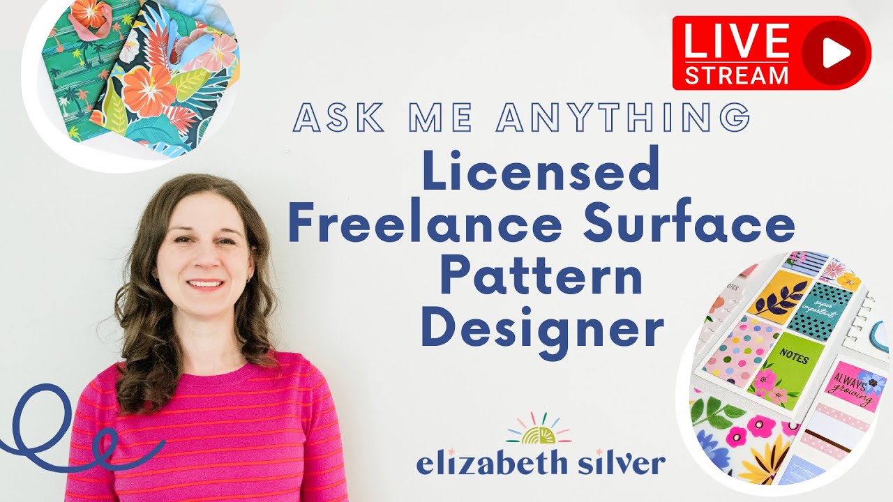 AMA: Professional Surface Pattern Designer Elizabeth Silver - YouTube