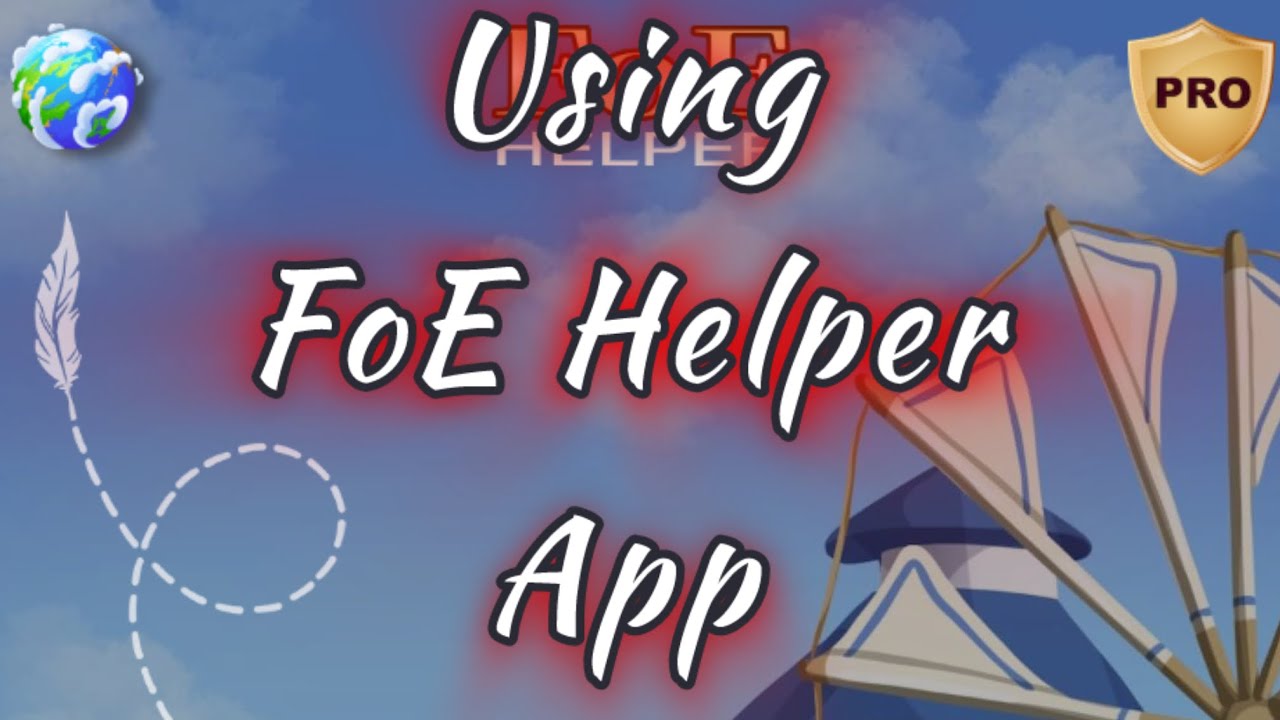 Tutorial: Foe Helper App - YouTube
