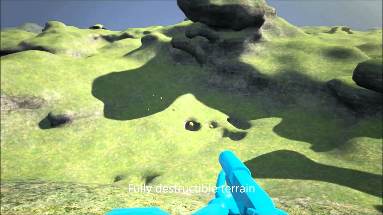 TerraVox smooth voxel terrain for Unreal Engine 4 - YouTube
