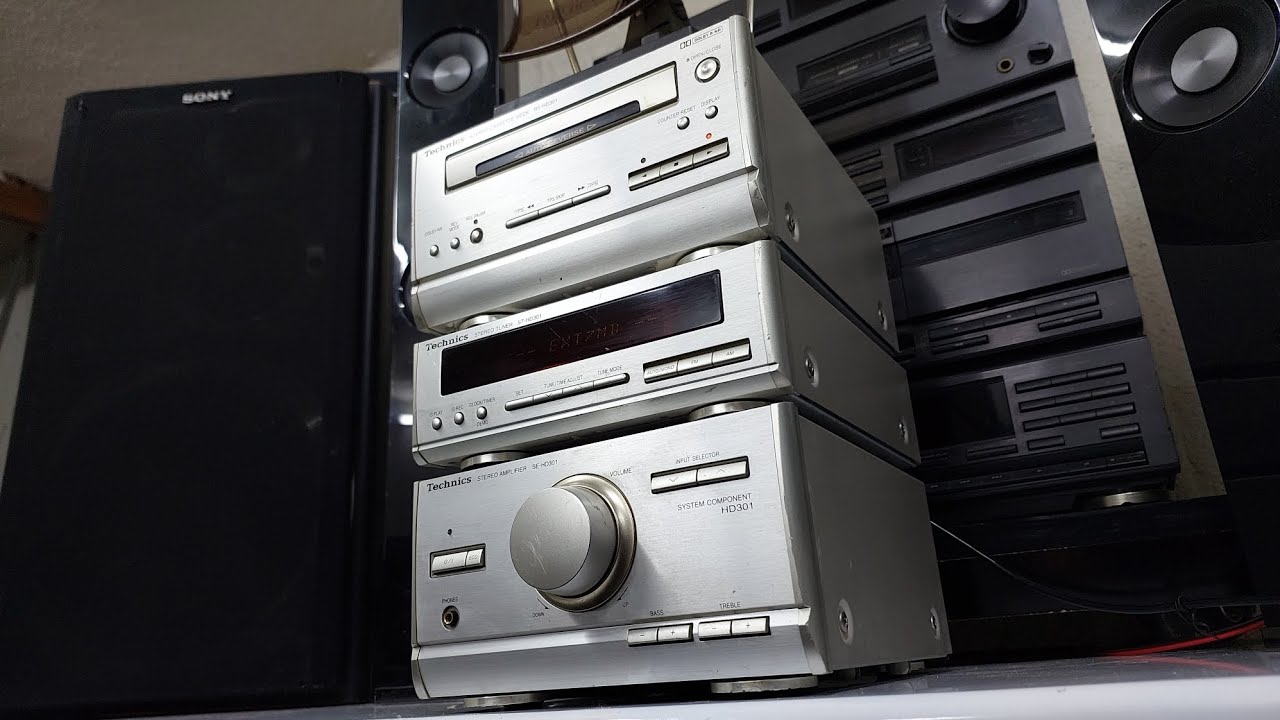 Technics SA-HD301 mini component system - YouTube