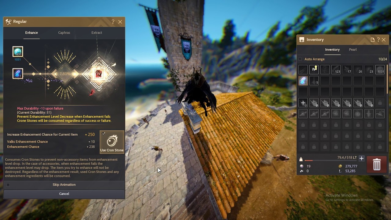 BDO Pen Dim Enhancement #Cron Time - YouTube