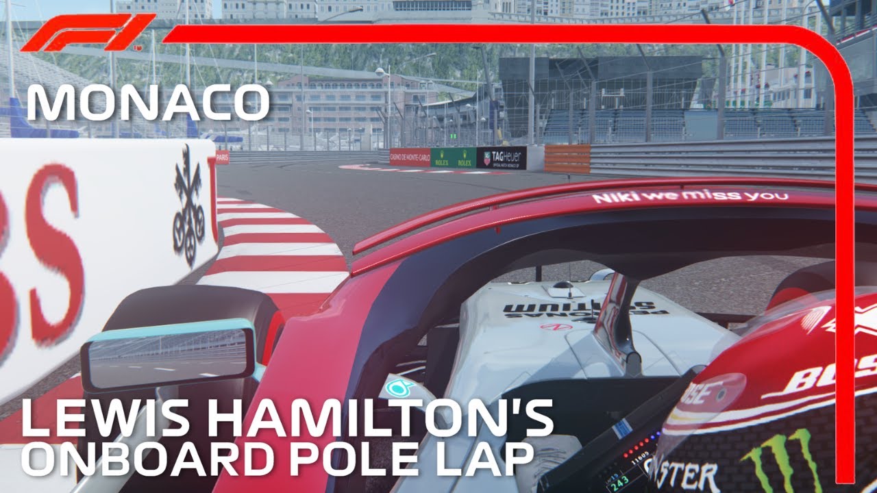 Lewis Hamilton's Pole Lap | 2019 Monaco GP | Assetto Corsa - YouTube
