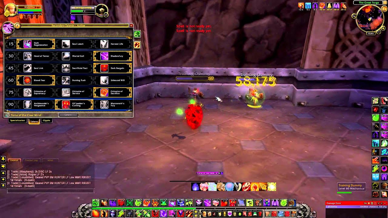 Patch 5.1 Destro Warlock Spec/Talent Guide for PvP - YouTube