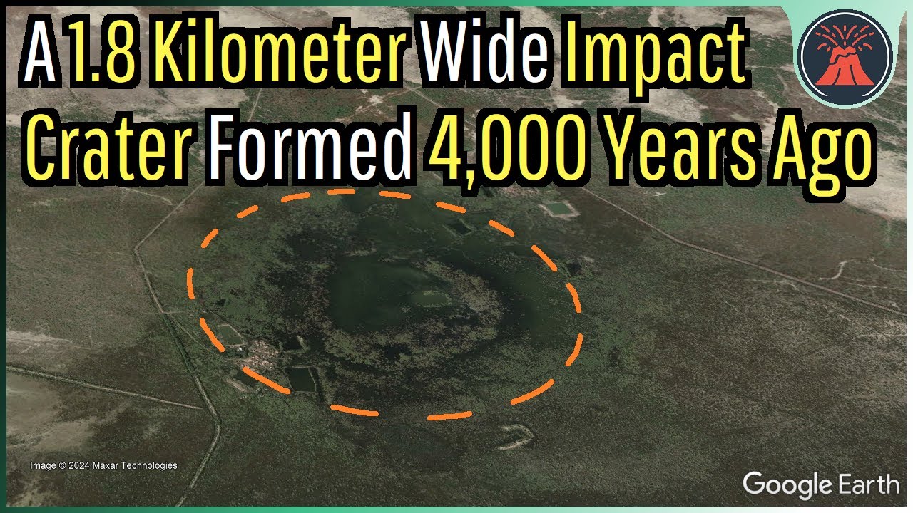A 1.8 Kilometer Wide Impact Crater Formed 4,000 Years Ago; India's Luna ...