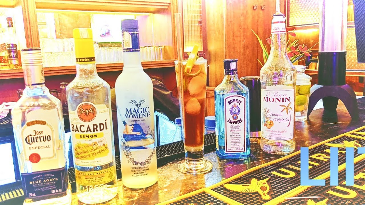 How To Make Long Island Iced Tea #LIIT #alcoholicbeverage #cocktail ...